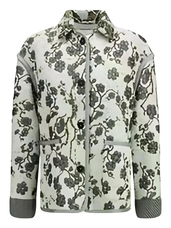 FORTE_FORTE La Lune En Fleur Jacket - Neutrals