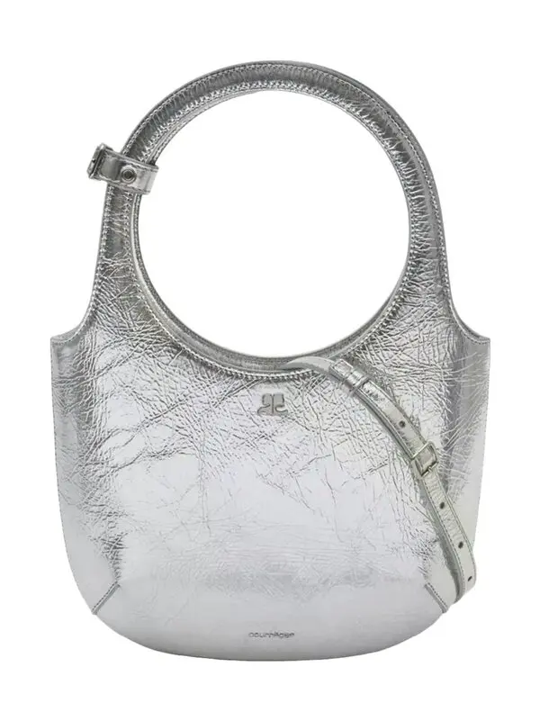 COURREGES Tote Bag - Silver