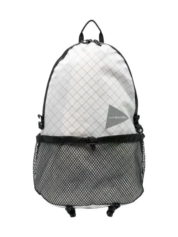 AND WANDER Ecopak Backpack - White