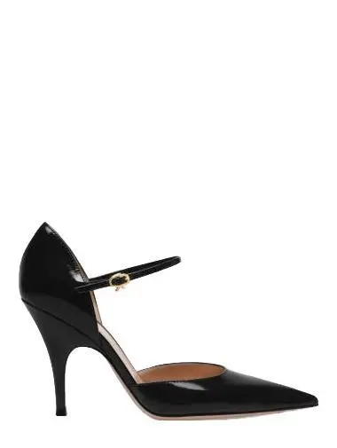 GIANVITO ROSSI Sofia D'orsay Pumps - Black Nappa