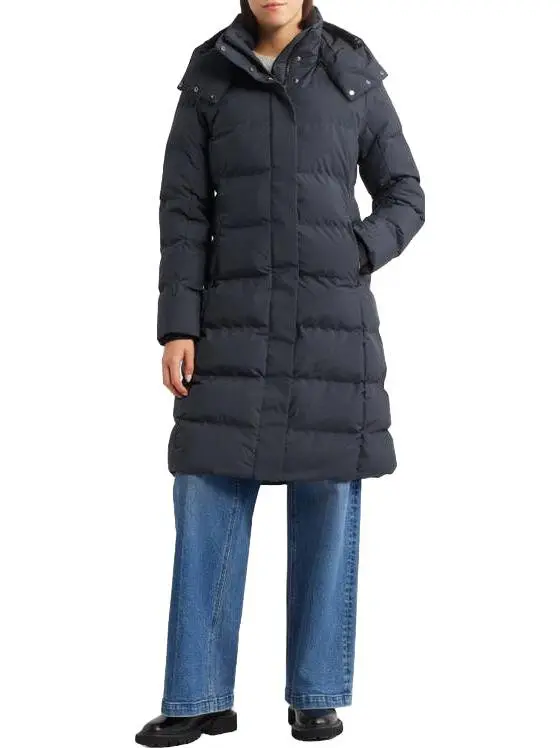 SAVE THE DUCK Helsinki Hooded Puffer Coat - Black