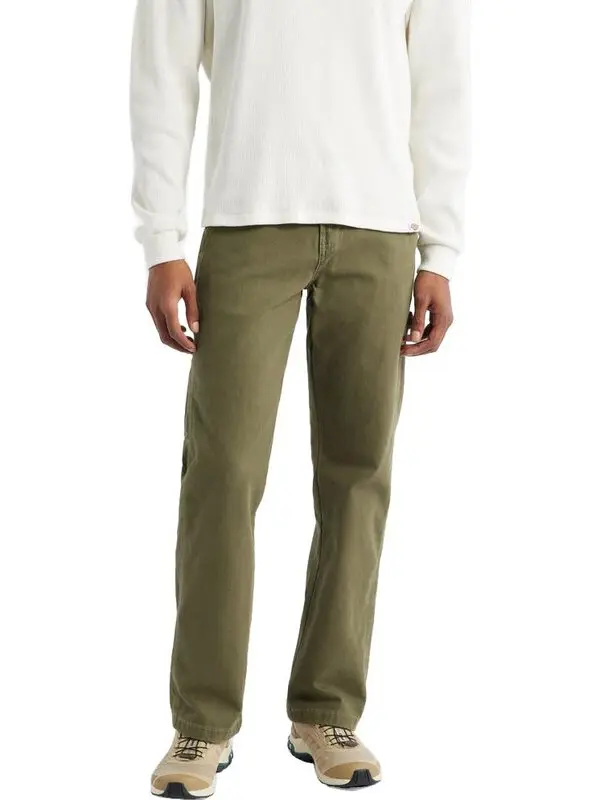 Dickies Cotton Canvas Carpenter Pants - Military Green