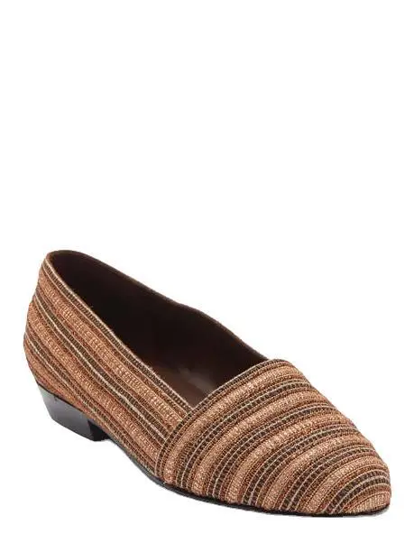 Jeffrey Campbell Pauleen Flat - Copper Brocade