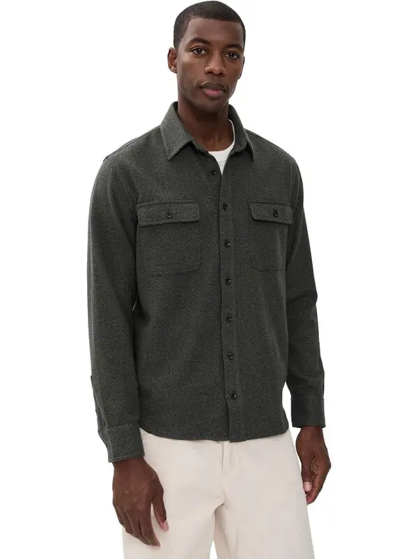 Taylor Stitch The Ledge Twill Shirt - Pine