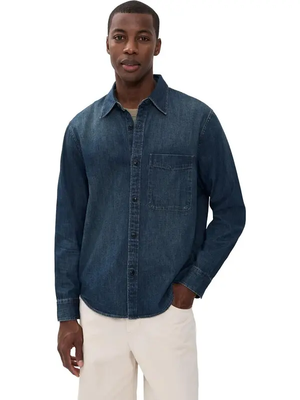 Madewell Denim Button-up Shirt - Chambers Wash