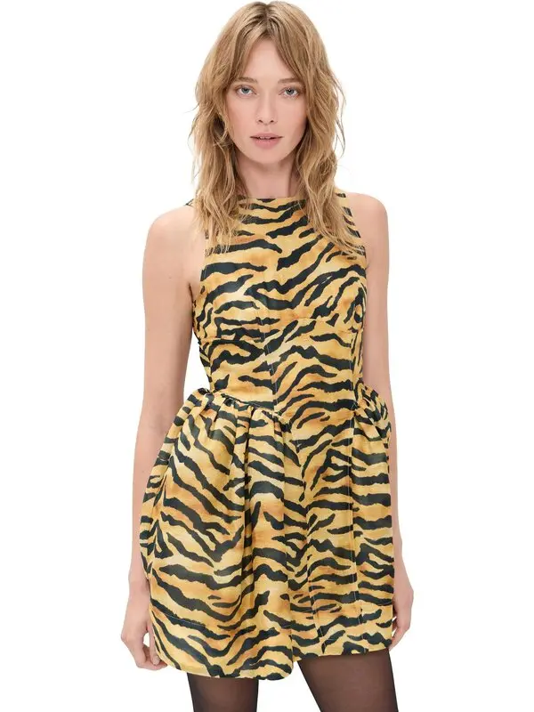 Hunter Bell Layne Mini Dress - Tiger