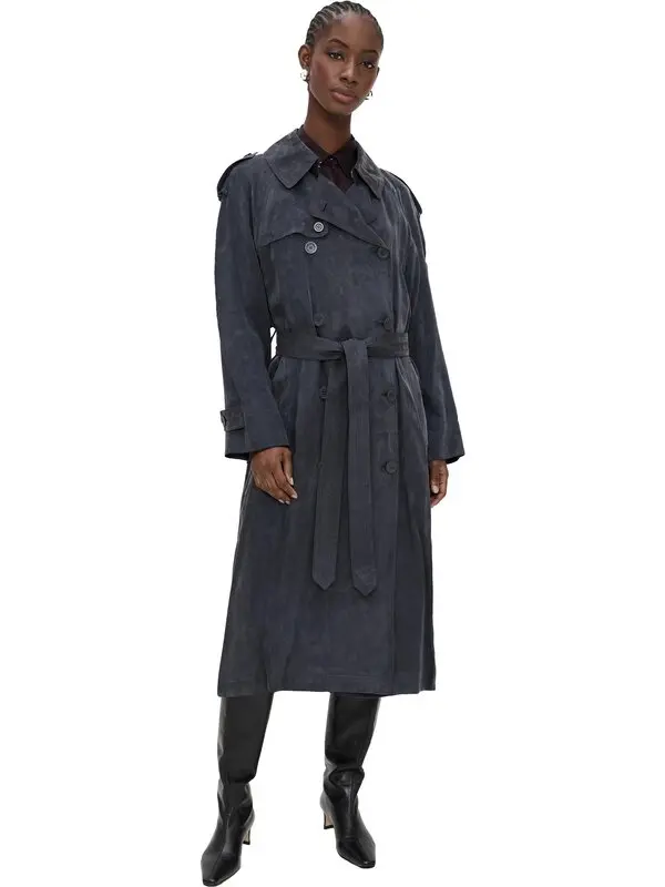 Helmut Lang Fluid Trench - Indigo