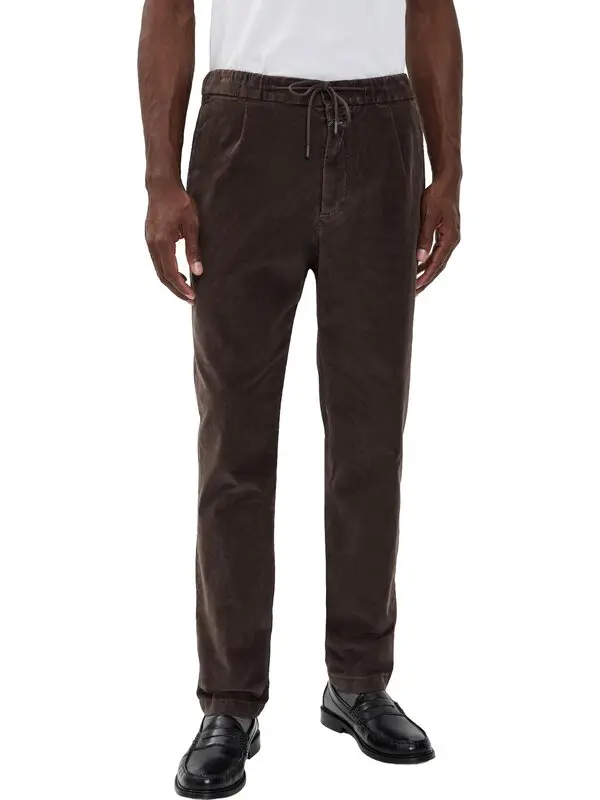 Closed Vigo Tapered Corduroy Pants - Espresso Brown