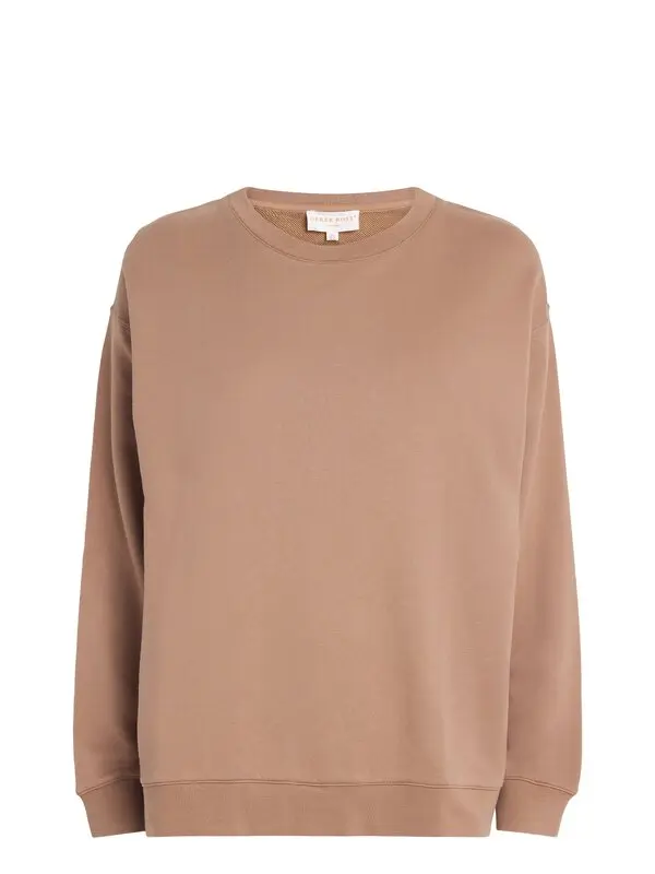 Derek Rose Cotton-modal Quinn Sweatshirt - Brown
