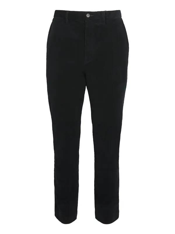 Ralph Lauren Corduroy Andover Slim Trousers - Black
