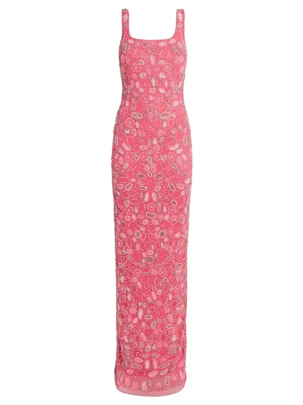 RAISHMA Embellished Sybil Gown - Pink