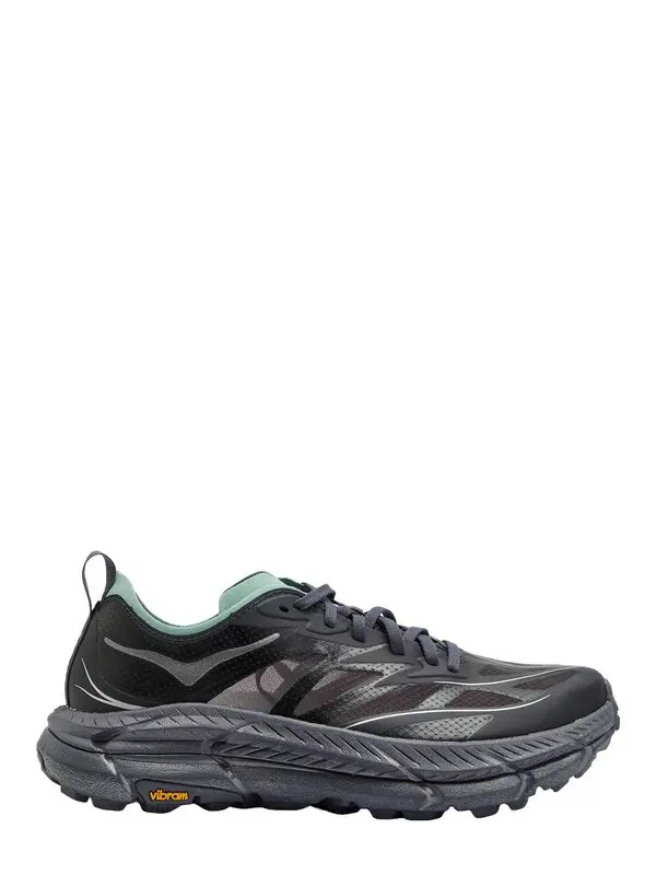 Hoka Mafate Speed 4 Lite Mesh Sneakers - Black Grey