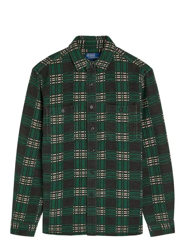 Polo Ralph Lauren Checked Flannel Shirt - Green