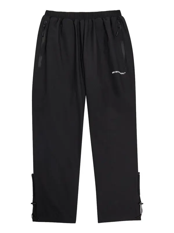 MKI MIYUKI ZOKU V3 Logo Shell Track Pants - Black