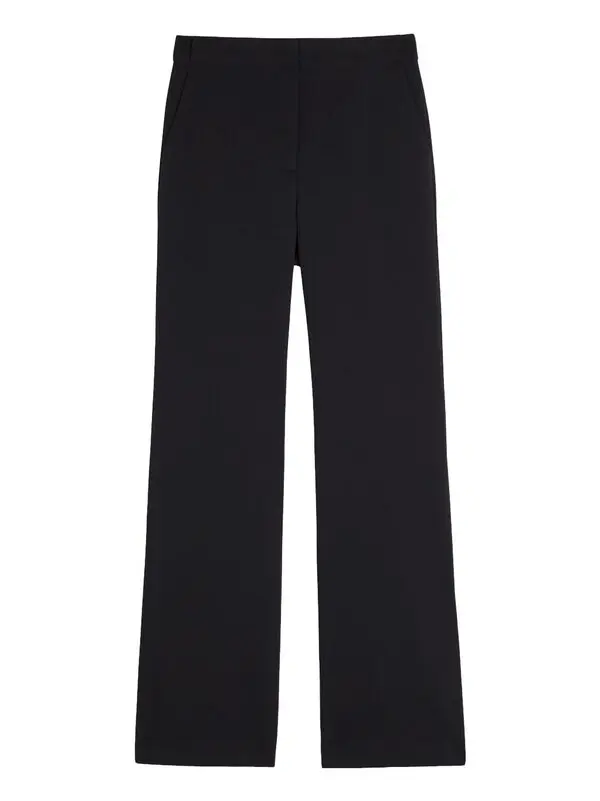 Simkhai Kenna Flared-leg Woven Trousers - Black