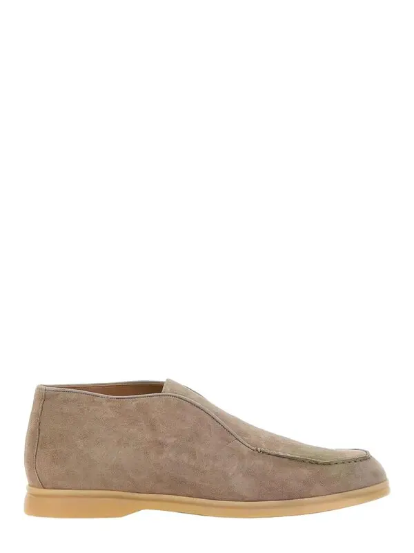 DUCA DEGLI ABRUZZI Suede Loafers - Neutrals