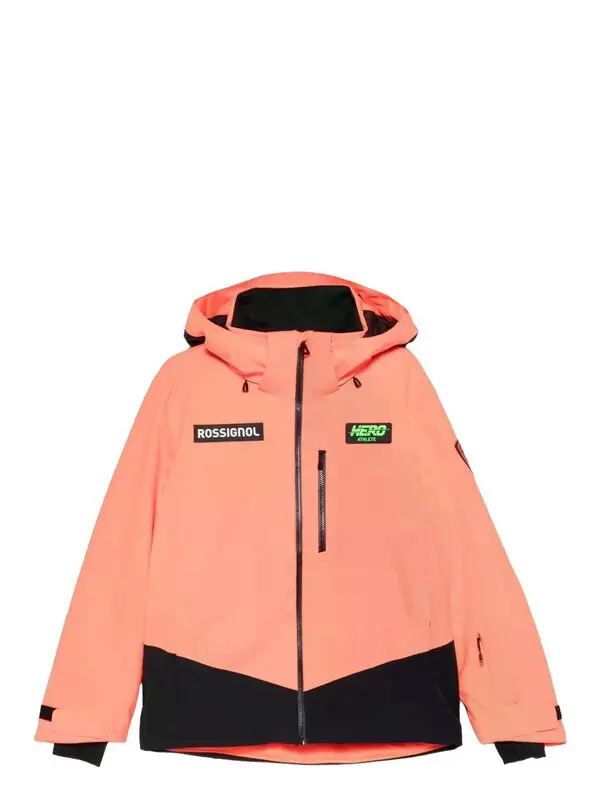 Rossignol Hero Hooded Insulated Ski Jacket - Red