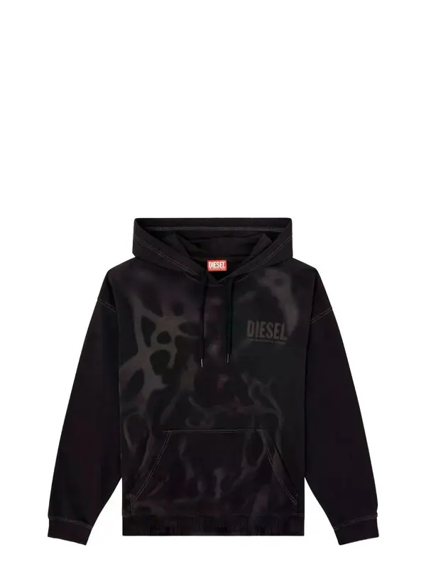 DIESEL® Hooded Pullover - Black