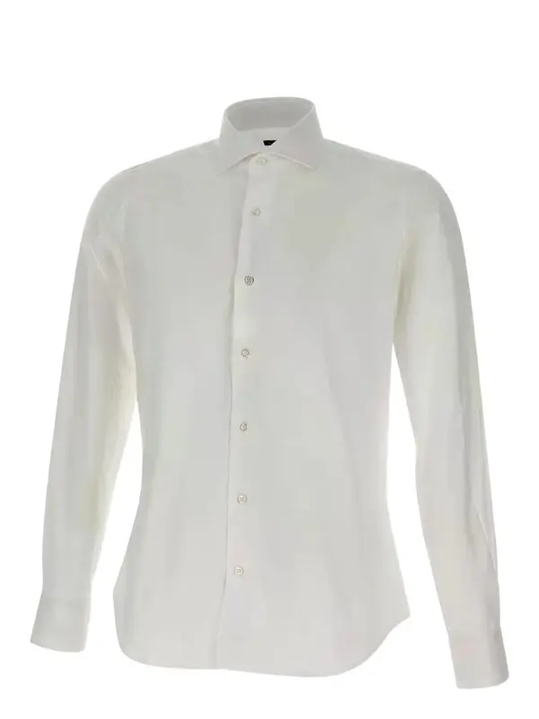 MARCHESANI Buttoned Long-sleeved Shirt - White