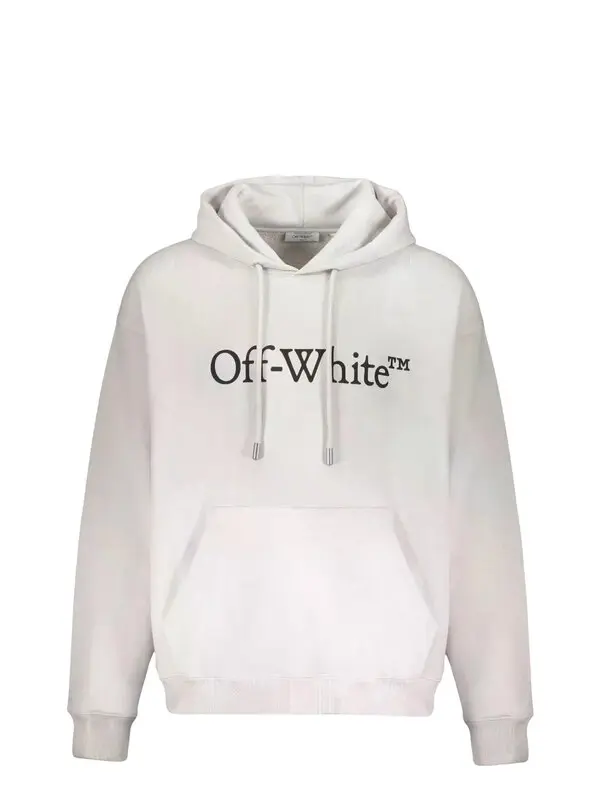 Off-White Logo-detail Hoodie - White