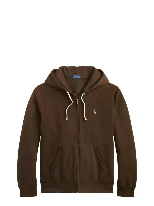Polo Ralph Lauren Zip-up Hoodie - Brown