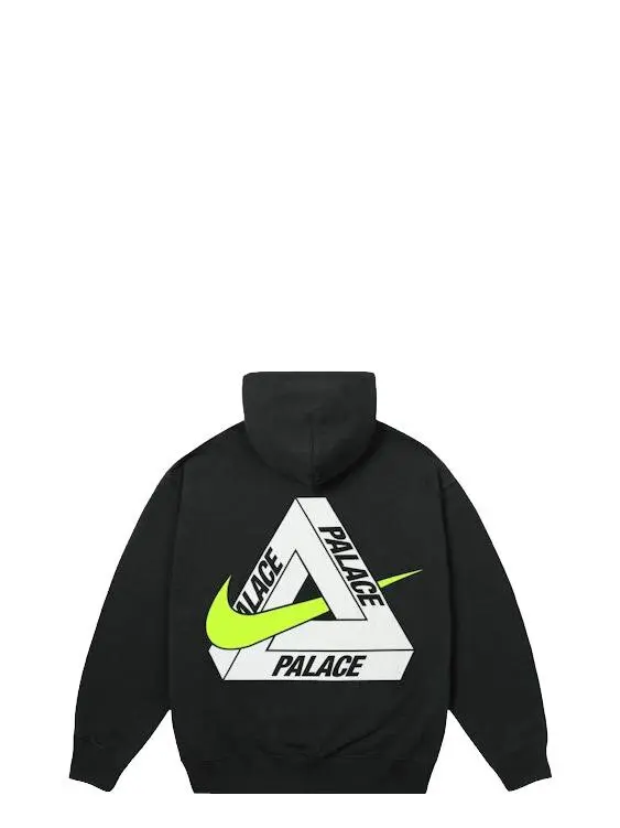 PALACE X Nike Tri Swoosh Hood - Black