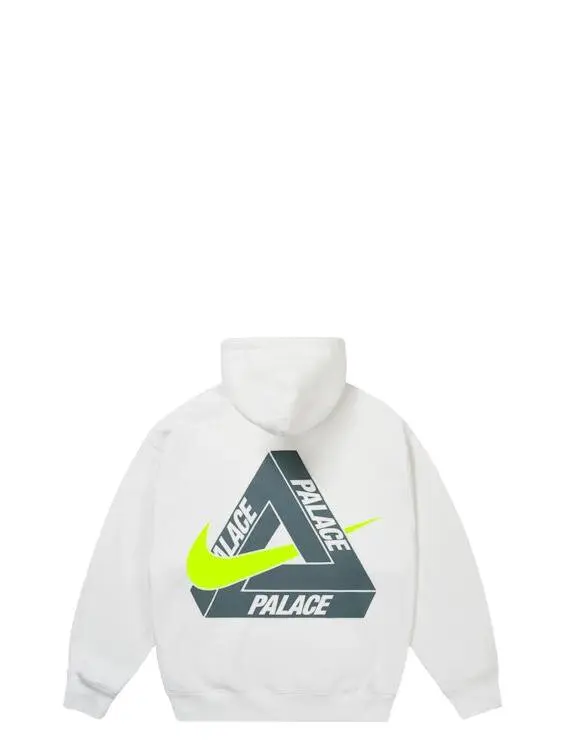 PALACE X Nike Tri Swoosh Hood - White