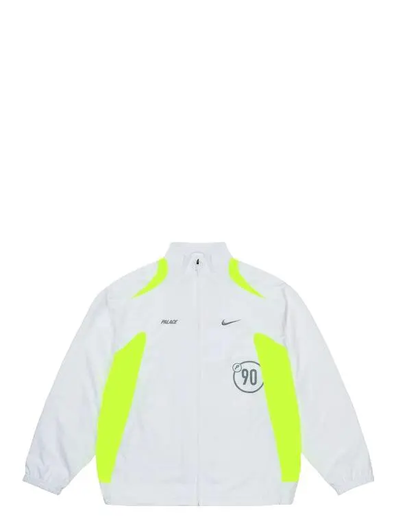 PALACE X Nike Total P90 Track Jacket - White