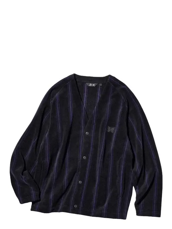 Uniqlo X Needles Fleece Oversized Cardigan - Printed