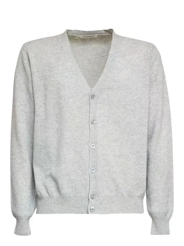 FILIPPO DE LAURENTIIS V-neck Cardigan - Grey
