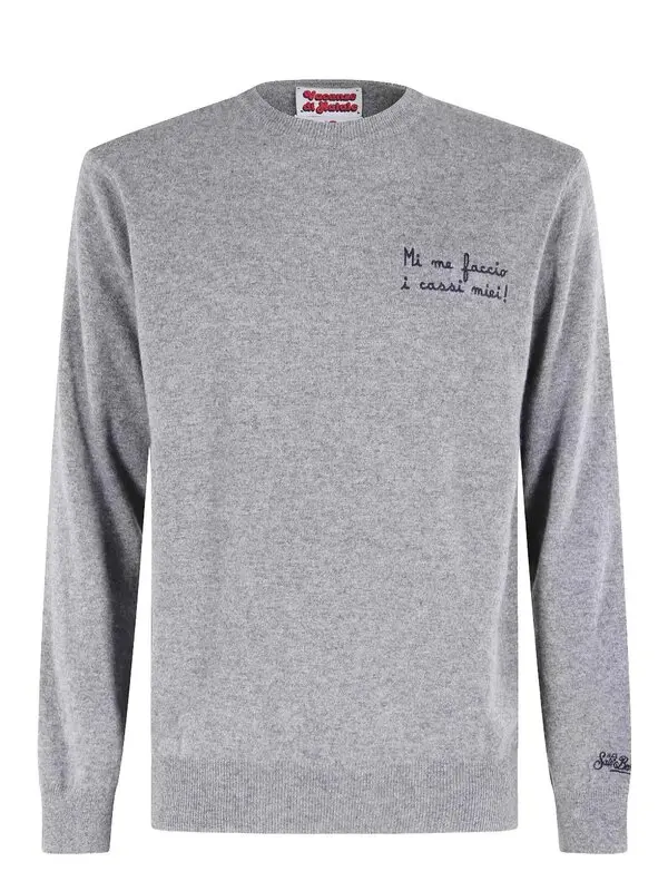MC2 SAINT BARTH Heron Crew-neck Sweater - Grey