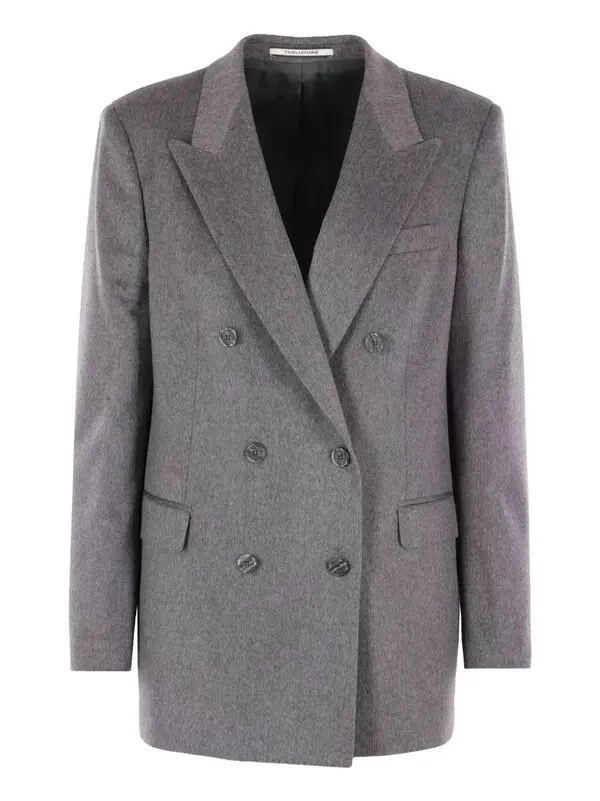 Tagliatore Double-breasted Coat - Grey