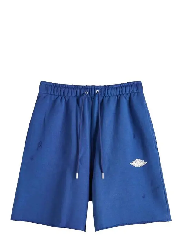 JORDAN Fleece Pullover Shorts - Blue