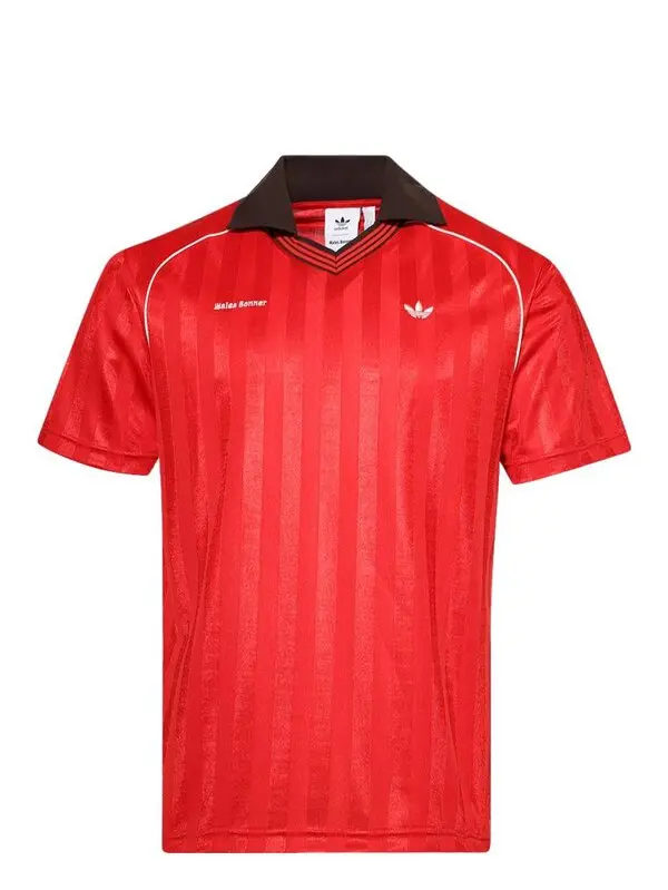 Adidas X Wales Bonner Football Tee Better Scarlet - Red