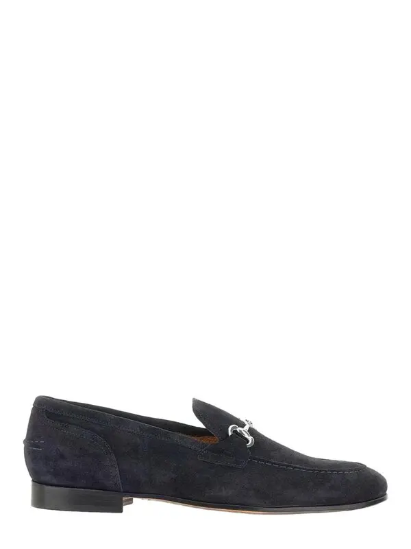 DUCA DEGLI ABRUZZI Vasco Kaleido 422 Suede Loafers - Blue