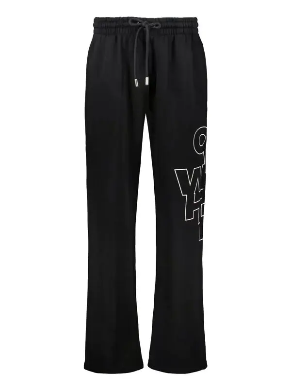 Off-White Logo-print Track Pants - Black