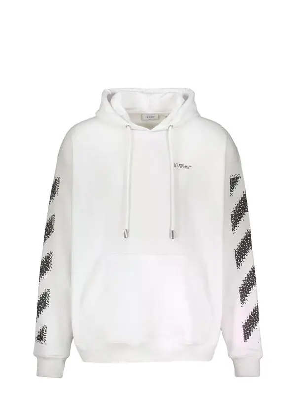 Off-White Logo-print Hoodie - White