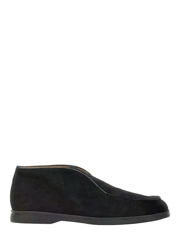 DUCA DEGLI ABRUZZI Suede Loafers - Black