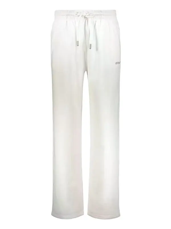 Off-White Logo-print Trousers - White