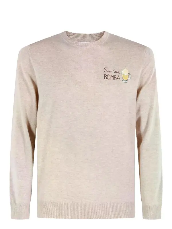 MC2 SAINT BARTH Heron Crew-neck Sweater - Neutrals