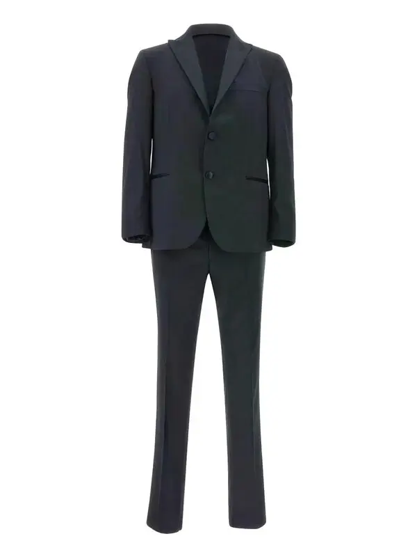 MARCHESANI Single-breasted Three-piece Suit - Blue