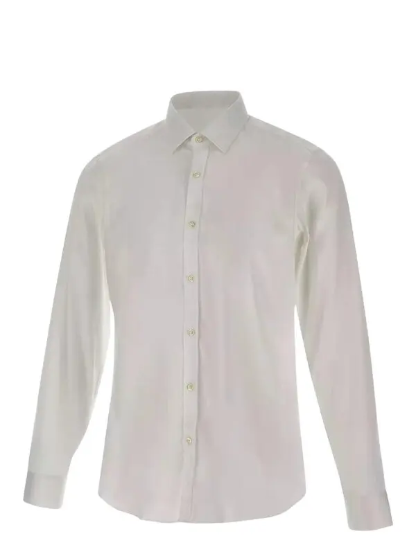 MARCHESANI Button Long-sleeve Shirt - White