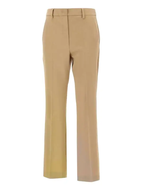 Max Mara Estasi Straight Trousers - Neutrals