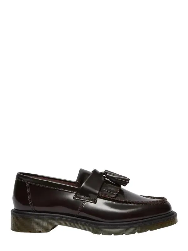 Dr. Martens Adrian Arcadia Leather Tassel Loafer - Cherry Red Arcadia