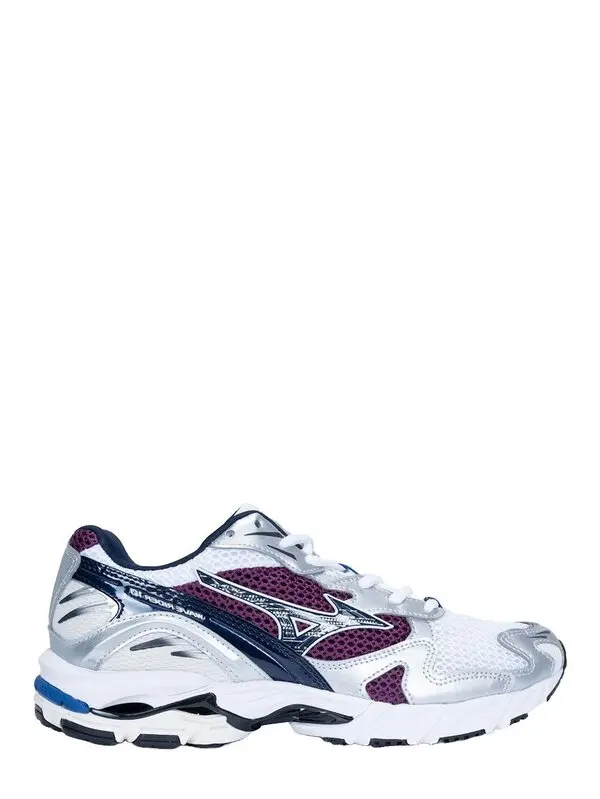 Mizuno Wave Rider 10in - White/dark Purple