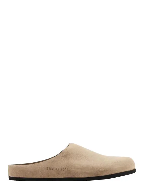 COMMON PROJECTS Clog Suede - Taupe