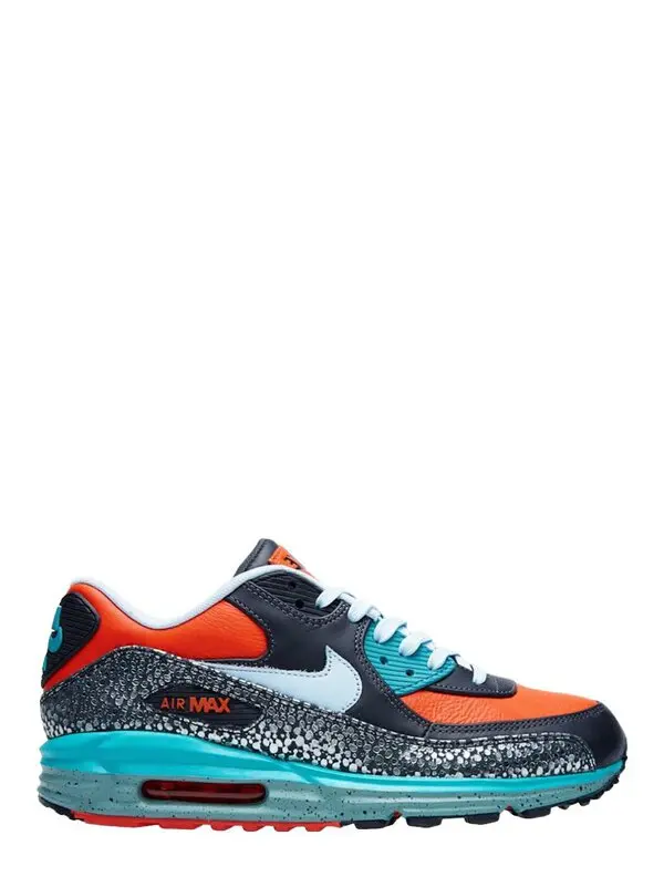 Nike Air Max Lunar 90 Deluxe Qs Kabutomushi Sneakers - Team Orange/antarctica/anthracite