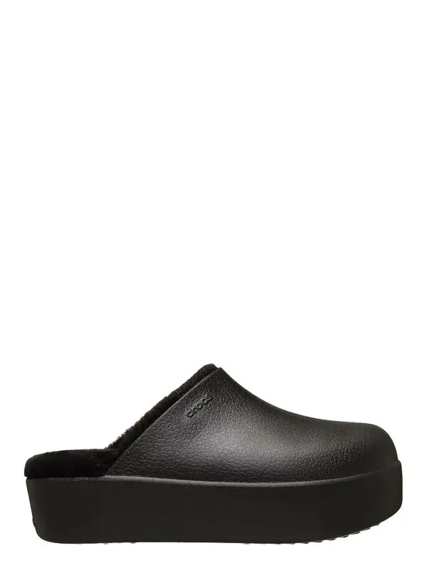 CROCS Dylan Platform Lined Clog - Black