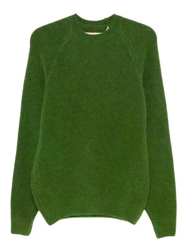 HOME CORE Crew Neck Sweater - Green