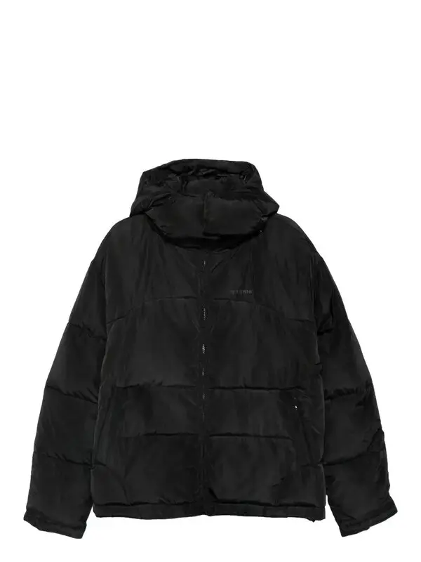 RETERNITY Hooded Puffer Jacket - Black